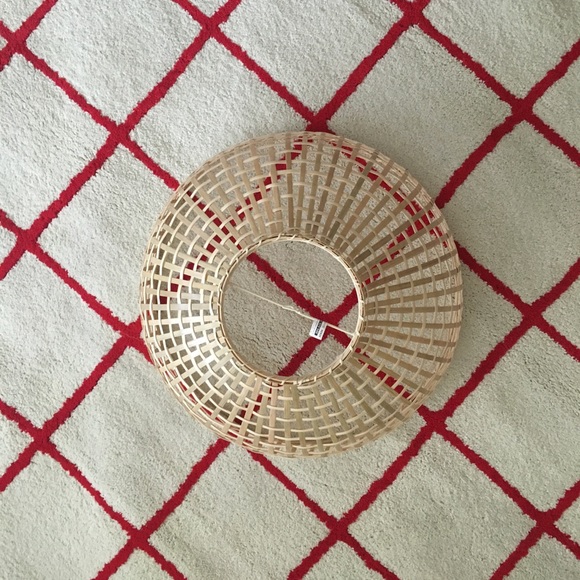 IKEA | Accents | Ikea Gottorp Pendant Lamp Shade Bamboo 22 X 5 New ...